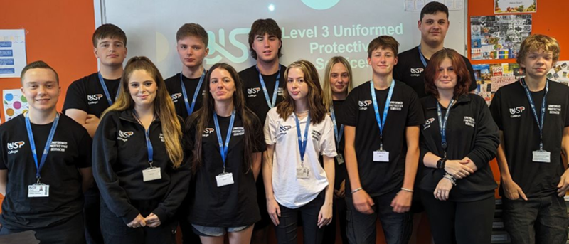 Uniformed Protective Services course at USP College in Essex