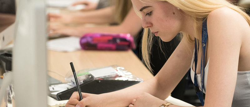 Graphic Design A-Level course at USP College in Essex